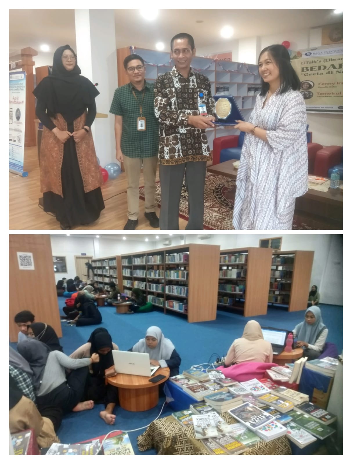 BI dan UMSU Bedah Buku "Greta Di Negeri Raksasa'"