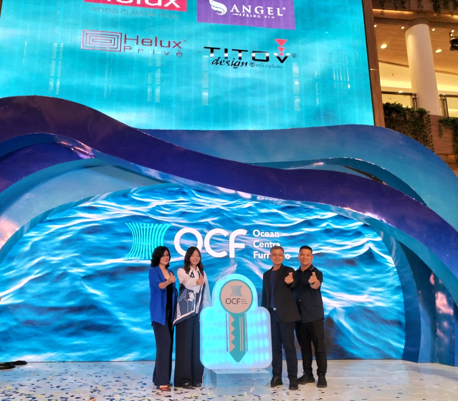 PT Ocean Centra Furnindo Resmikan Logo Baru di HUT ke 52, Terobos Pasar Ekspor